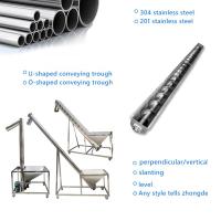 China Custom Stainless Steel High-Accuracy Screw Auger Feeder with Inclined Hopper for Dry Powder Handling for sale