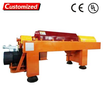 China High Speed Stainless Steel Horizontal Screw Decanter Centrifuge for Customized Wastewater Treatment for sale