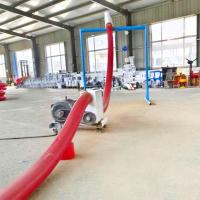 China High Efficiency Customizable Durable Screw Auger Conveyor for Grain Suction for sale
