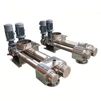 China High-Accuracy Customizable Stainless Steel Twin Screw Powder Dosing Feeder for Precise Powder Batching for sale