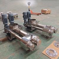 China High-Accuracy Customizable Stainless Steel Twin Screw Powder Dosing Feeder for Precise Powder Batching for sale