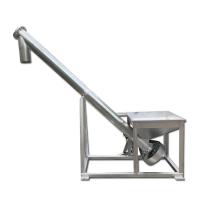 China Custom Stainless Steel High-Accuracy Inclined Screw Conveyor for Food Powder & Particles for sale