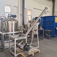 China Custom Stainless Steel High-Accuracy Inclined Screw Conveyor for Food Powder & Particles for sale