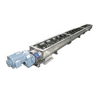 China Stainless Steel High Efficiency Customized Screw Auger Conveyor for Bulk Material Transport for sale