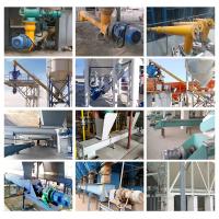 China Stainless Steel High Efficiency Customized Screw Auger Conveyor for Bulk Material Transport for sale