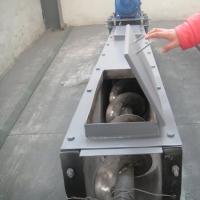 China Heat Resistant Trough Screw Auger Conveyor with Multiple Inlets & Outlets and Customizable Length for Dry Bulk Material Handling for sale