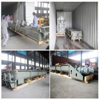 China Heat Resistant Trough Screw Auger Conveyor with Multiple Inlets & Outlets and Customizable Length for Dry Bulk Material Handling for sale