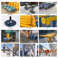 China Heat Resistant High Efficiency Screw Auger Conveyor with Customized Design for Bulk Material Handling for sale