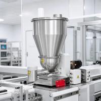 China Custom SS304/SS316 Twin Screw Loss Weight Feeder with High-Accuracy for Plastic Compounding and Chemical Powder Feeding for sale