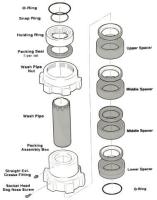 China OEM High Pressure Wash Pipe Assembly with Patented Seal Technology for Extended Durability in Varco TDS-11SA Top Drive for sale
