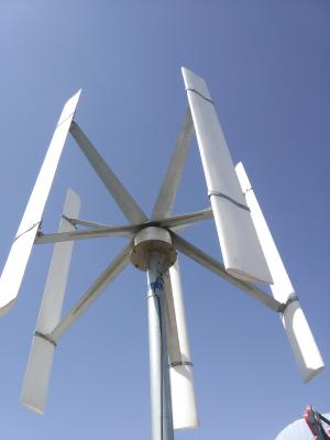 China VAWT low rotor speed Wind Turbine Generator System 20kw with 3 phases output for sale