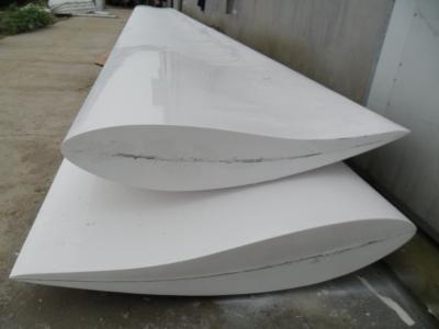 China Durable & Weather-Resistant FRP Blades for VAWT Systems 8m blades for 20kw vertical axis wind turbine for sale