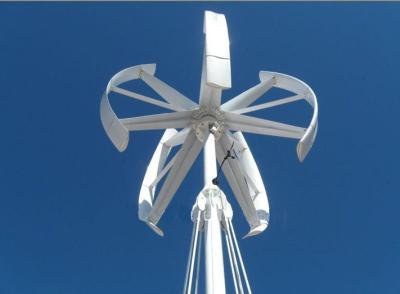 China Quiet & Safe Home Wind Power: Vertical Axis Turbines for Roof/Yard 5kw 110V/220V/380V output for sale