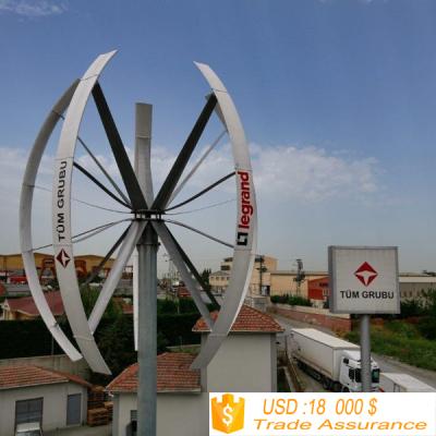 China Home VAWT Generator Kit | Low RPM Start | 1kW 3kW 5kW 10kW 20kW for sale