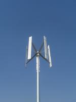 China 1kW 48V Vertical Axis Wind Turbine Kit for RV/Boat/Cabin – Low Noise, DIY Off-Grid Wind Generator with MPPT Controller for sale