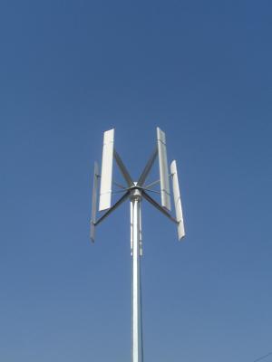 China 1kW 48V Vertical Axis Wind Turbine Kit for RV/Boat/Cabin – Low Noise, DIY Off-Grid Wind Generator with MPPT Controller for sale