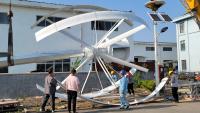 China 10kw vertical axis wind turbine Off‑Grid & Grid‑Tied Wind Power Turbine for Farm, Industrial and Remote Areas for sale