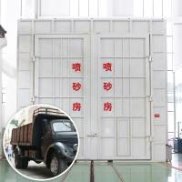 China Fully Automatic Recovery Type Blast Room Air Tank For Blasting And Painting for sale