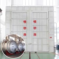 China Fully Automatic Recovery Type Sand Blast Room Air Tank For Blasting for sale