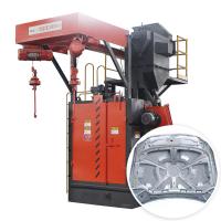 China Hook Type Auto Parts And Wheels Shot Blasting Machine for sale
