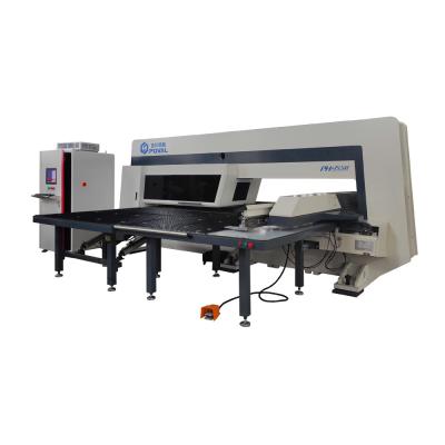 China CNC Punching Machine With Feeding Table for Carbon steel plate and aluminum alloy plate punching for sale