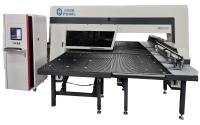 China CNC Punching Machine With Feeding Table for Carbon steel plate and aluminum alloy plate punching for sale