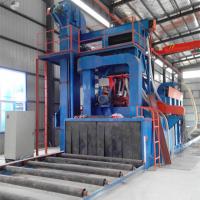 China Engineering Machinery Abrasive Blasting Machine , Steel Plate Cleaning Machine for sale