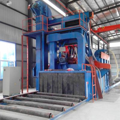 China Engineering Machinery Abrasive Blasting Machine , Steel Plate Cleaning Machine for sale