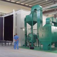 China Large Scale Sand Blasting Room Remove Scale Cinder For Locomotive Industry for sale