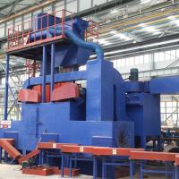 China Outer Wall Type Auto Pipe Blasting Machine For Steel Pipe And Cylinder for sale