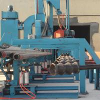 China Outer Wall Type Auto Pipe Blasting Machine For Steel Pipe And Cylinder for sale