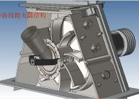 China Durable Shot Blasting Machine Parts Abrasive Impeller With Straight Blade / Curved Blade Type for sale