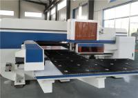 China Servo CNC Hydraulic Punching Machine , Cnc Plate Punching Machine 3-4 Control Axis for sale