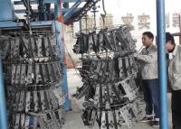 China Industrial Hanger Type Shot Blasting Machine Continuous Working Overhead Rail Cleaner for sale