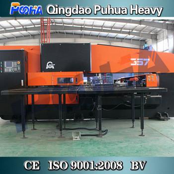China Closed Hydraulic CNC Sheet Metal Punching Machine 24/32 Station with Taiwan Ball Screw for sale