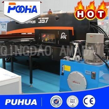 China Open Type CNC Hydraulic Punch Press , Hydraulic Forging Machine With SIEMENS 802D SL Control System for sale