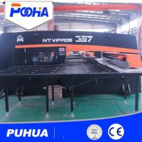 China Double Servo Punch Press , 32 Stations Cnc Hydraulic Punching Machine for sale