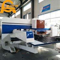 China Custom Cnc Sheet Metal Punching Machine Close Punch Shape , Ultra Width Guide Spacing for sale