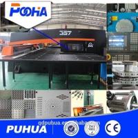 China Double Servo Punch Press , 32 Stations Cnc Hydraulic Punching Machine for sale