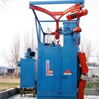 China Overhead Rail Hook Shot Blasting Machine High Efficiency For Oil Tank Propane Tank for sale