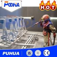 China Industrial Sand Blasting Room Sandblast Recovery System For Metal Blasting for sale