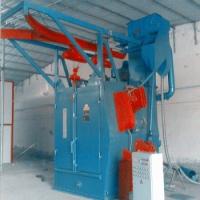 China Overhead Rail Hook Shot Blasting Machine High Efficiency For Oil Tank Propane Tank for sale