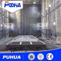 China Workpiece Cleaning Abrasive Blast Booth , Industrial Sandblast Cabinet Adjustable Air Flow for sale