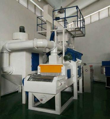 China Polishing Brick Shot Blasting Equipment Stone Material Surface Treatment for sale
