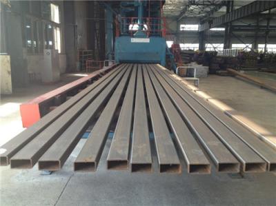 China Industrial Automatic Blasting Machine , Abrasive Blasting Equipment Roller Conveying Pass Through for sale