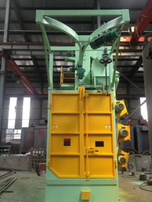 China Overhead Rail Hook Shot Blasting Machine High Efficiency For Oil Tank Propane Tank for sale