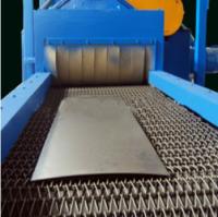 China Residue Free Wire Mesh Shot Blasting Machine Surface Preparation Equipment for sale