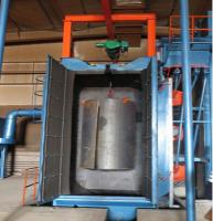 China Bulk Casting Special Hook Type Shot Blasting Machine Low Noise Environmental Protection for sale