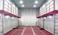 China Professional Sandblasting Booths Equipment With Pneumatic Recovery System for sale