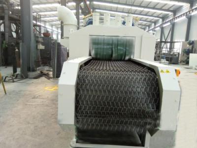 China Steel Wire Mesh Shot Blasting Machine Mn13 Protect Plate For Auto Parts Blast Cleaning for sale